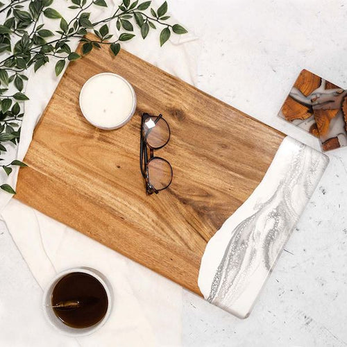 Resin Trimmed Breadboard – Tabula Rasa Essentials